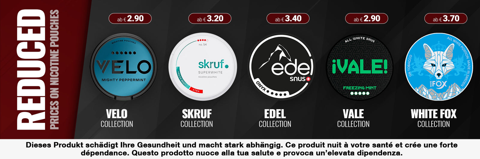 Snus Shop | Snus Bestellen | Nikotinbeutel - Snushus