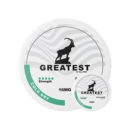 GREATEST Cold Dry 16mg Mega Can 150g AW - GREATEST Snus kaufen | Snushus EU