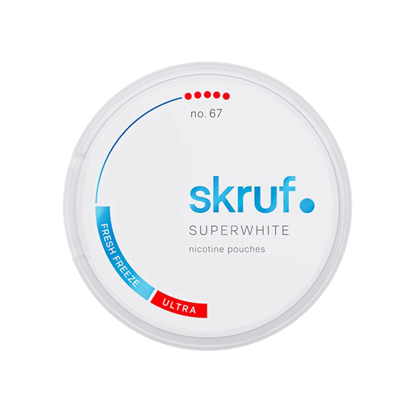 Skruf Super White Fresh no.67 AW Slim | skruf online kaufen | Snushus.eu
