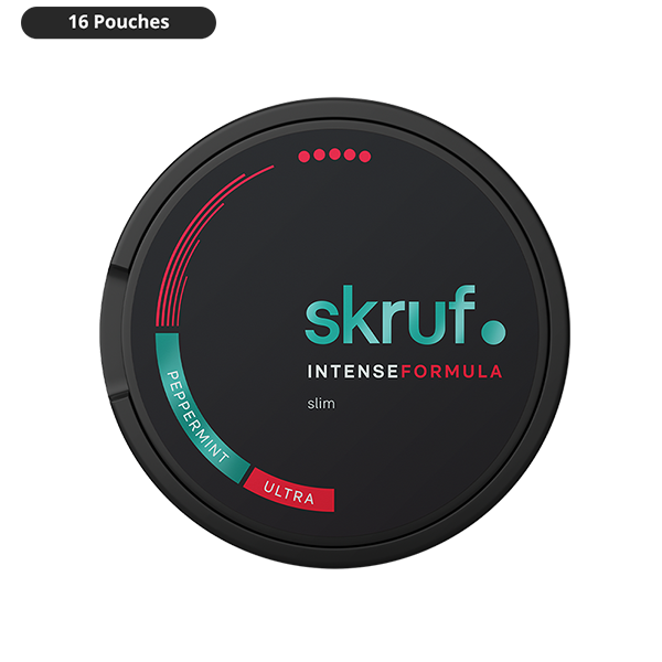 Skruf Peppermint Ultra AW Slim | Skruf Nikotinbeutel | Snushus EU